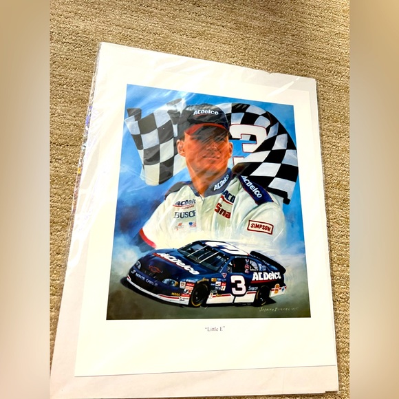 Nascar | Art | Dale Earnhardt Jr Little E Drawing | Poshmark